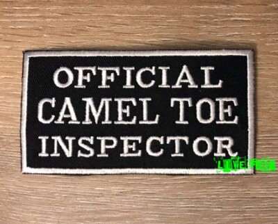 OFFICIAL CAMEL TOE INSPECTOR PATCH motorcycle biker patches jacket vest ...
