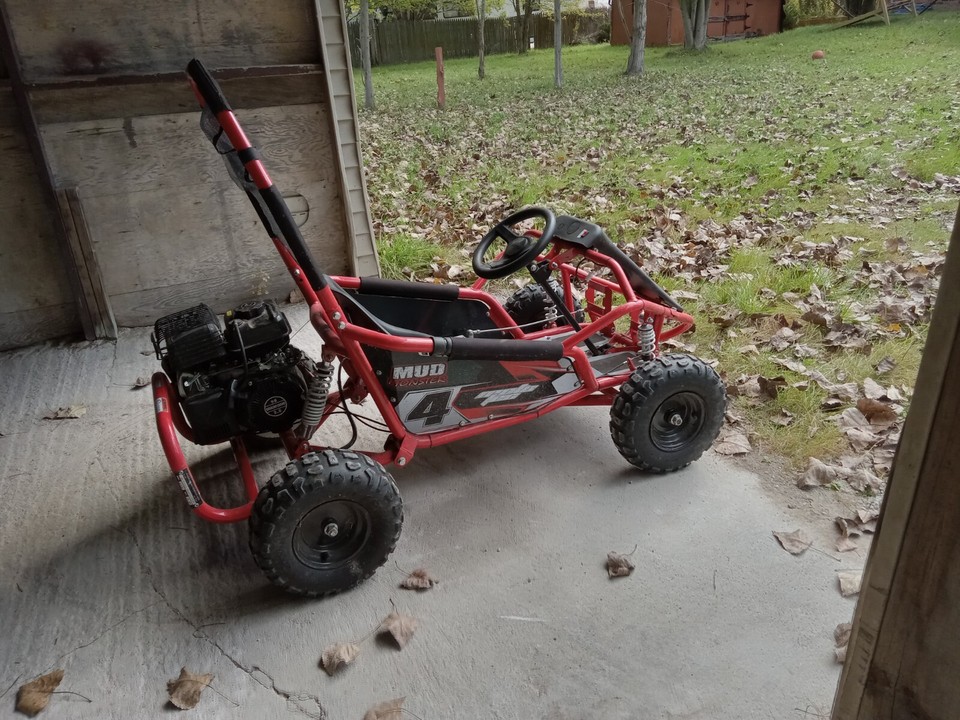 MotoTec MTGKMUD98CCRED Mud Monster 98CC Complete Go-Karts & Frames | eBay