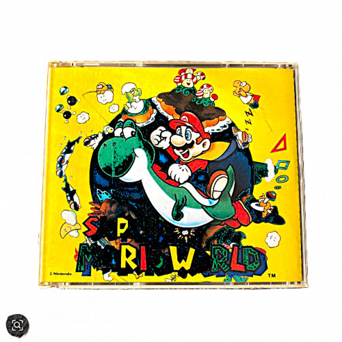 [Rare] Super Mario World Nintendo game CD music 2 discs | eBay