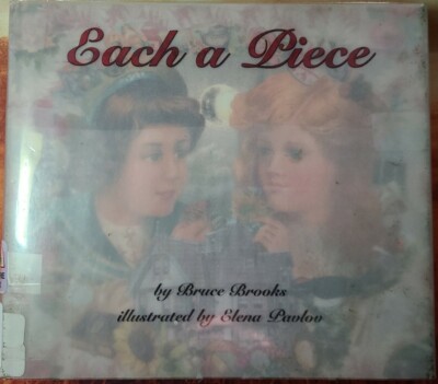 Each a Piece by Bruce Brooks 1998 1st Edition Hardcover *Library Copy ...