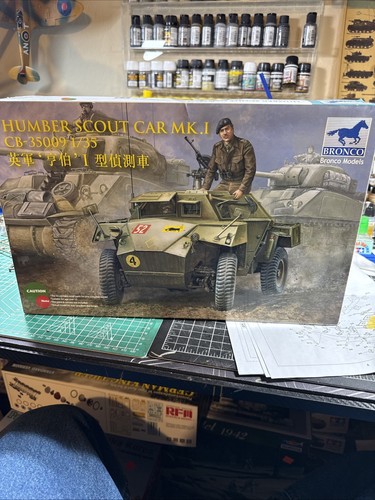 Bronco Humber Scout Car Mk.I CB-35009 1/35 Kit US Seller Parts Sealed ...