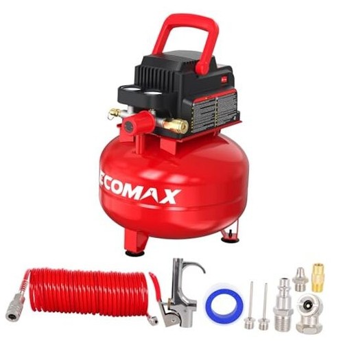 Air Compressor 3 Gallon 110 PSI Pancake Portable Oil-free Tank With ...