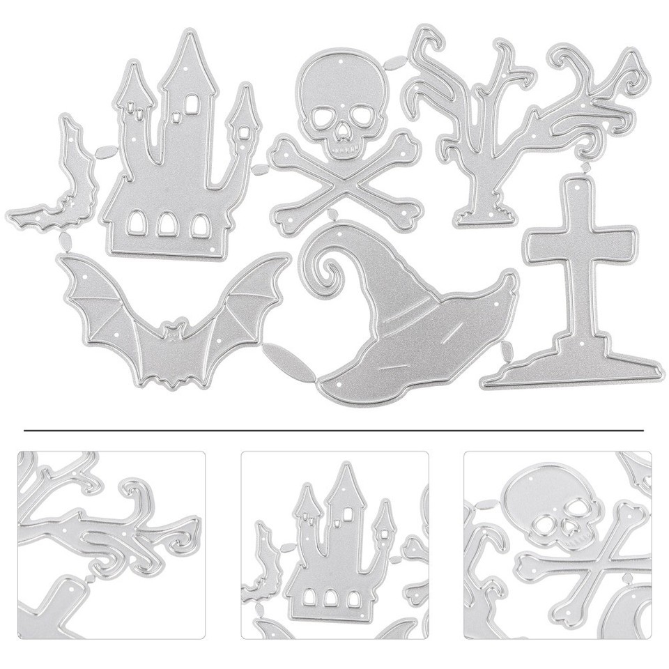 Metal Die Halloween Pattern Die Decorative Paper Craft Stencil | eBay ...