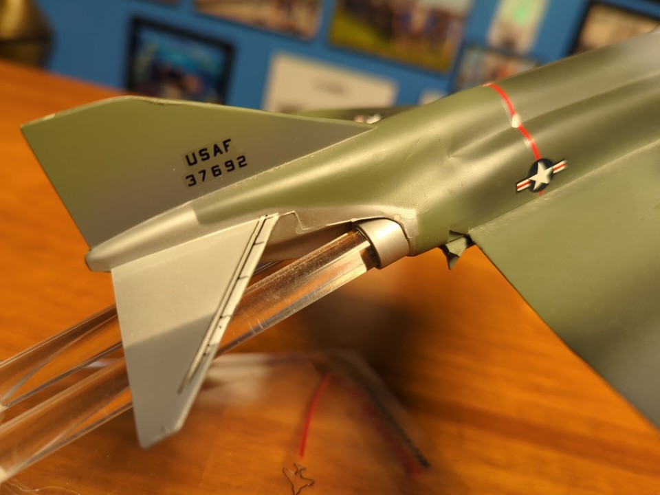 Antique Topping Precise US Air Force, McDonnell F-4 Phantom II Desk ...