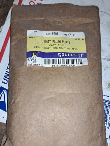 9001 KZ-11 Square D Series A Cast Zinc Flush Plate NEW | eBay