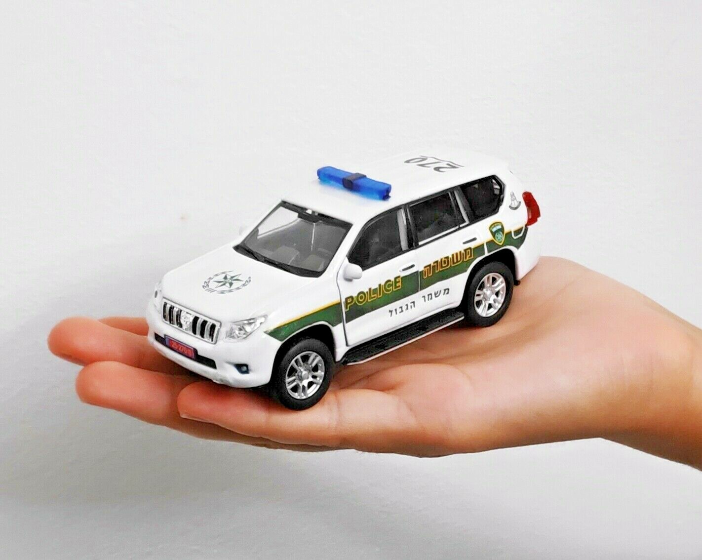 TOYOTA LAND CRUISER ISRAEL POLICE MAGAV BORDER CAR MODEL SCALE 1:38 | eBay