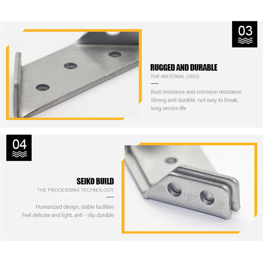 Universal Furniture Corner Connector Stainless Steel Angle Corner ...