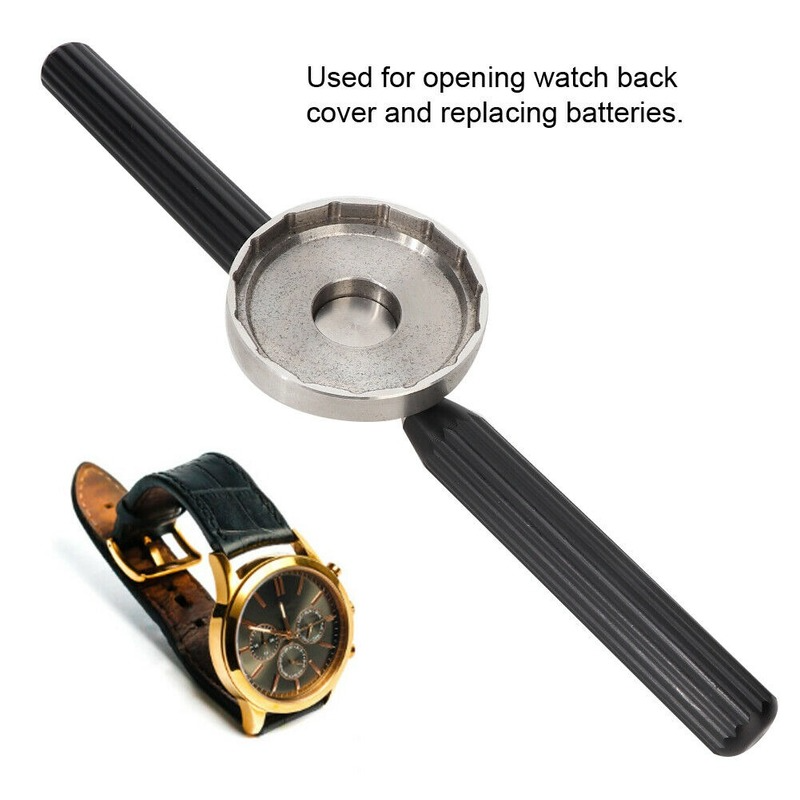 Watchmaker Repair Tool Kit 15 Dies Watch Back Case Opener Remover For ...