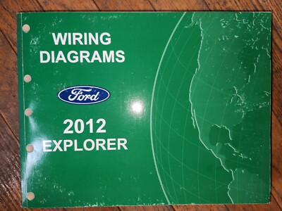 2012 Ford Explorer Wiring Diagram Manual | eBay