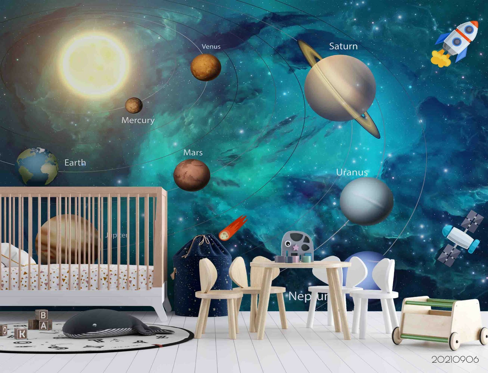 Animated 3d Solar System Wallpaper