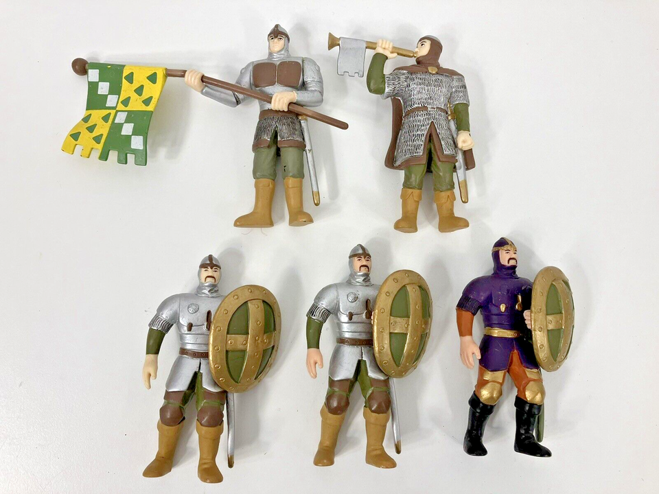 Lot ELC Early Learning Centre Figures Medieval Knights Horses Wizard ...