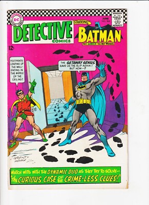 Detective Comics #364 DC 1967 BATMAN Silver Age Comic- JOKER-RIDDLER ...