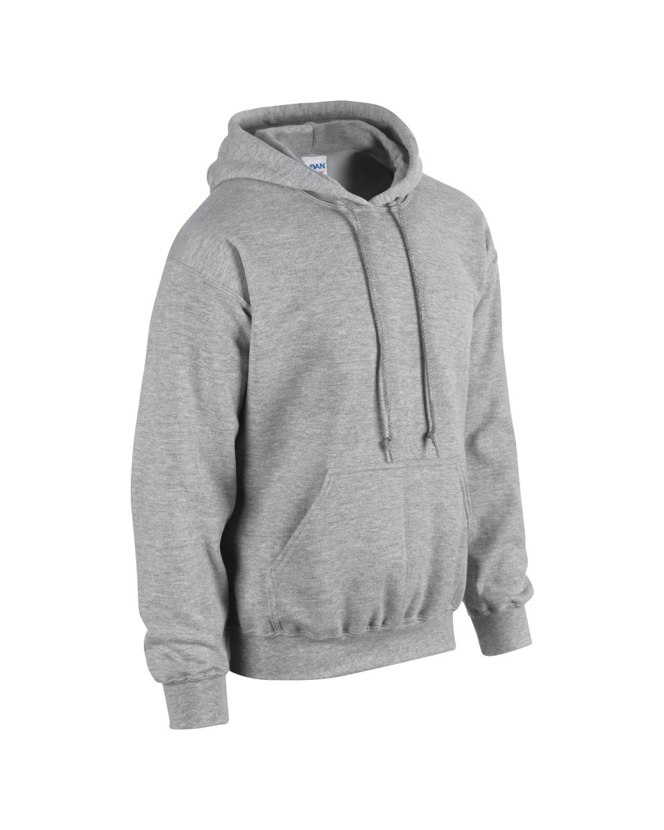 Sports Grey Gildan Plain Hooded Heavy Blend Pullover Sweatshirt Unisex ...
