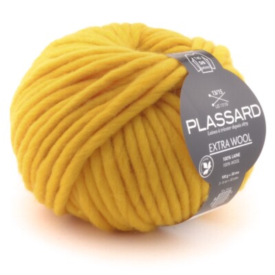 Chunky Wool Wick Extra Wool 321 Yellow 100% Wool | eBay Australia