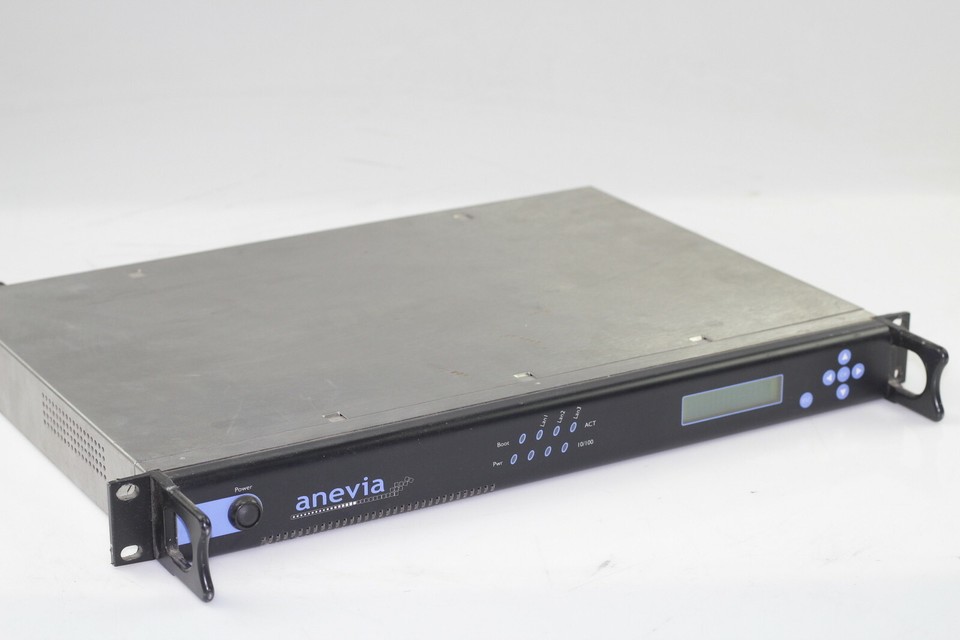 Anevia France Flamingo 400a Rete IP Streamer TV Radio Dvb Multicast ...