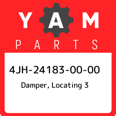 4JH-24183-00-00 Yamaha Damper, locating 3 4JH241830000, New Genuine OEM ...