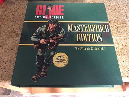 Gi Joe Masterpiece EMPTY BOX and book ACTION SOLDIER | eBay