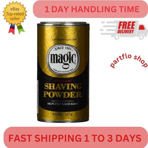 Softsheen-Carson Magic Razorless Shaving for Men, Magic Shaving Powder ...