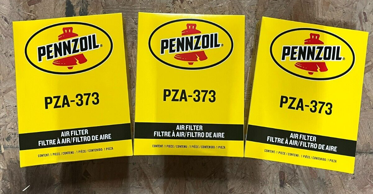 (3) Pennzoil PZA-373 Air Filters for Nissan Juke 2011-2017 Sentra 2013 ...