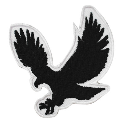 Eagle Patch, Eagle Silhouette Cartoons patch Embroidered Iron on Patch 7x7 cm | eBay