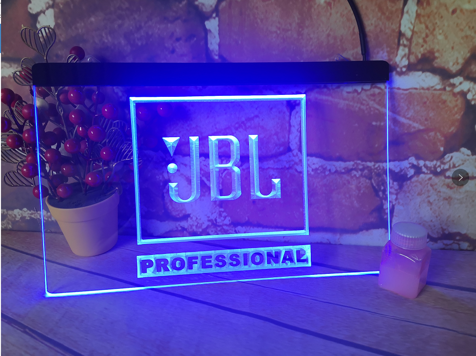 JBL Professional Home Audio Display LED Neon Light Sign home decor ...