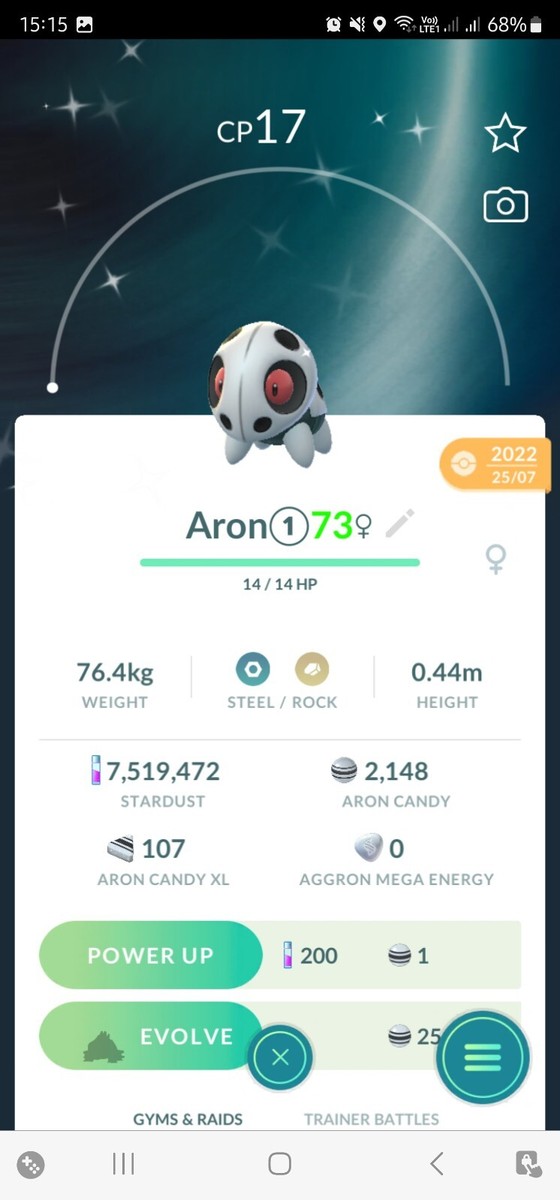 Shiny Aron Pokémon GO How To Get Shiny Aron During Hoenn