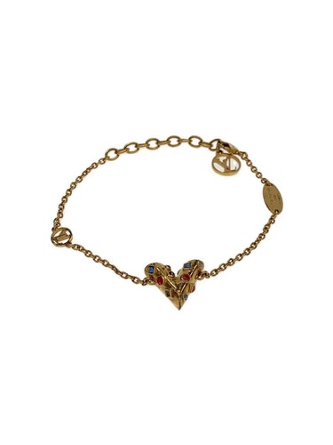 LOUIS VUITTON Bracelet Brass Les Essential V Planet -- Color Stone GLD ...