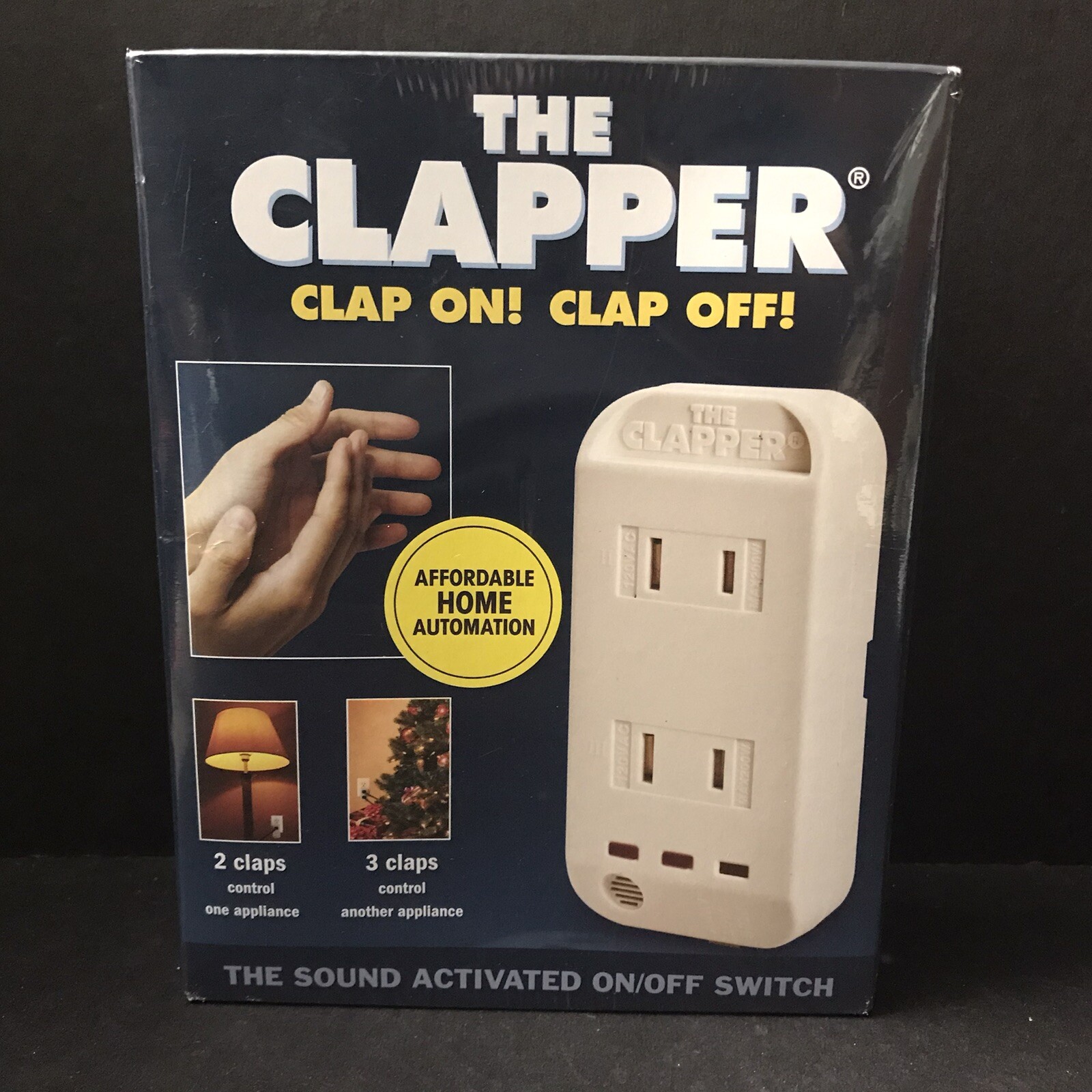 The Clapper Wireless Clap Sound Activated On/Off Switch Clap On Clap ... The Clapper Wireless Clap Sound Activated On/Off Switch Clap On Clap ...