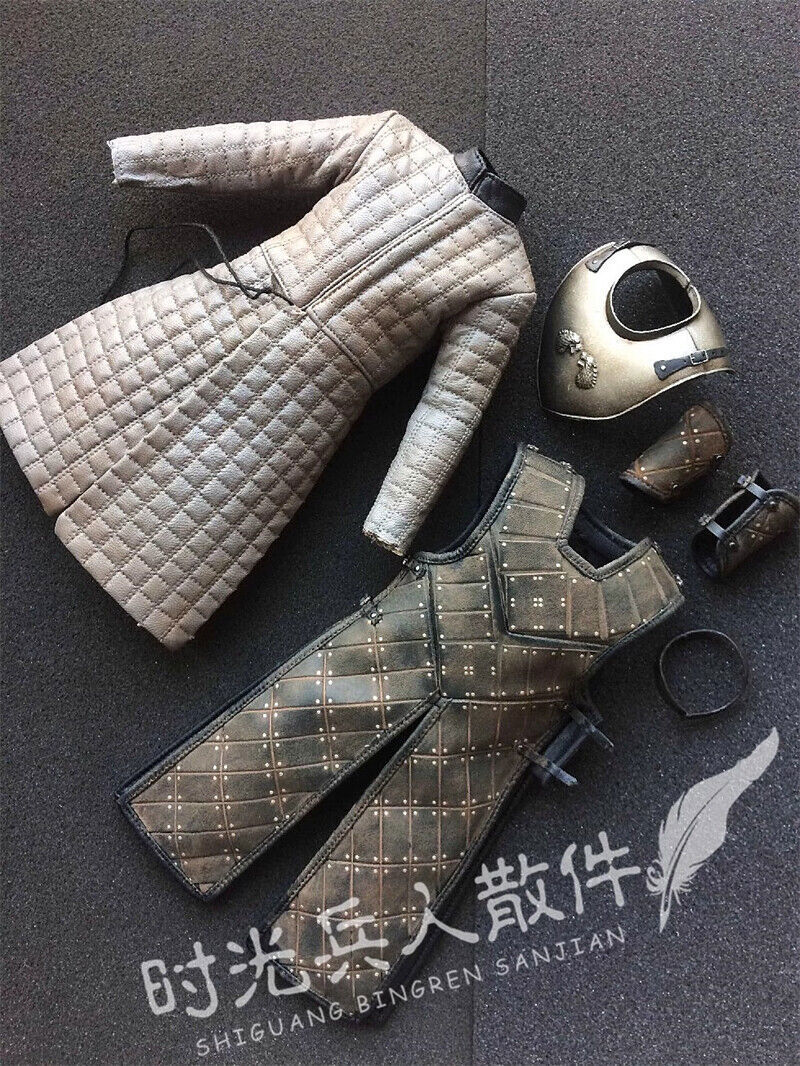 1/6 Game of Thrones Jon Snow Leather Clothes Set Armor for 12'' Soldier ...