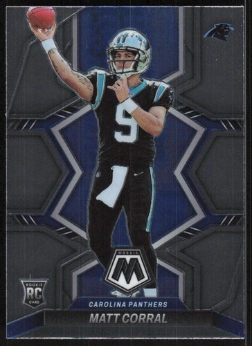 2022 Panini Mosaic Rookie Football Card Matt Corral #304 F21 | eBay