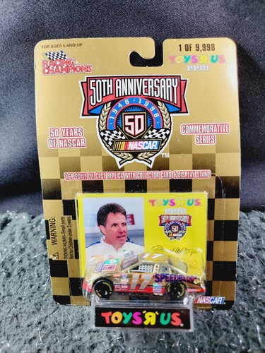 1998 Racing Champions 50th Ann. Darrell Waltrip #17 Toys 'R' Us w/ Card ...
