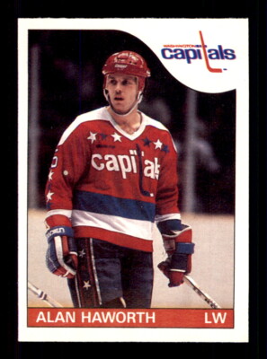 1985-86 O-Pee-Chee #117 Alan Haworth - Crease Free | eBay