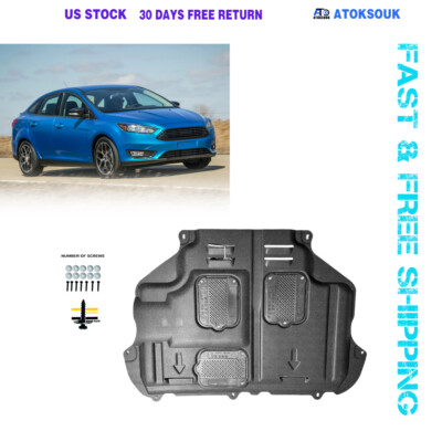 For 2012-2018 Ford Focus Under Engine Lower Cover Splash Shield Mud ...