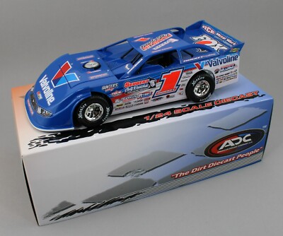 2025 ADC 1:24 Dirt Late Model *BRANDON SHEPPARD* #1 Rocket Valvolinr ...