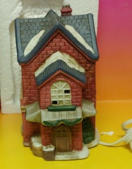 VINTAGE Old Original RARE NICHOLAS SQUARE GENERAL STORE HOUSE WITH BOX ...