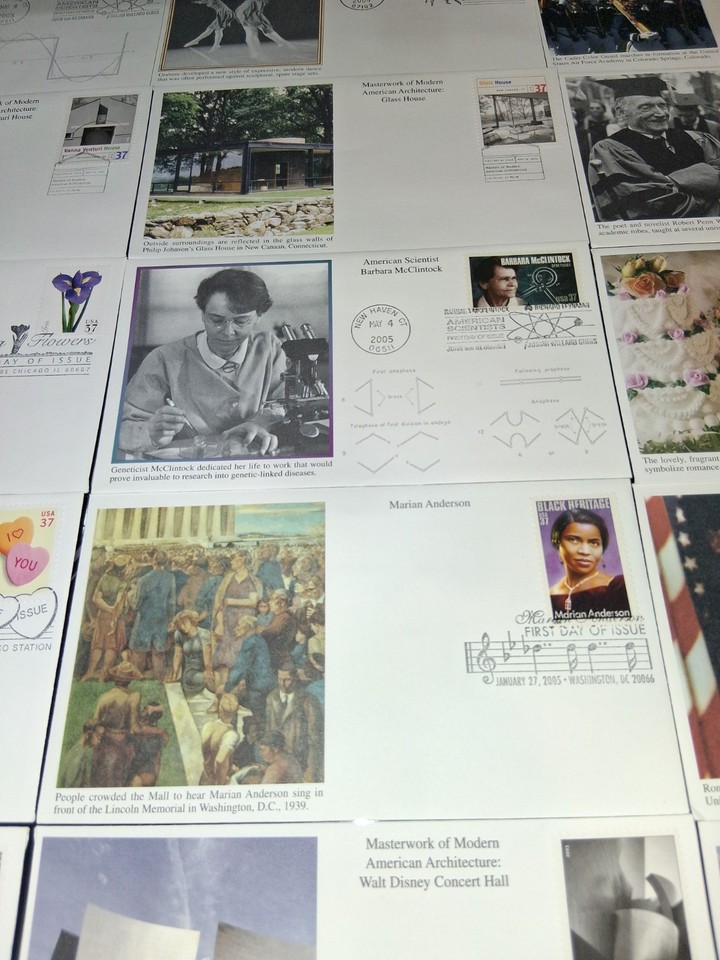 SL 9326/ 30 US Unaddressed FDC's from 2000's us stamps collections lots ...