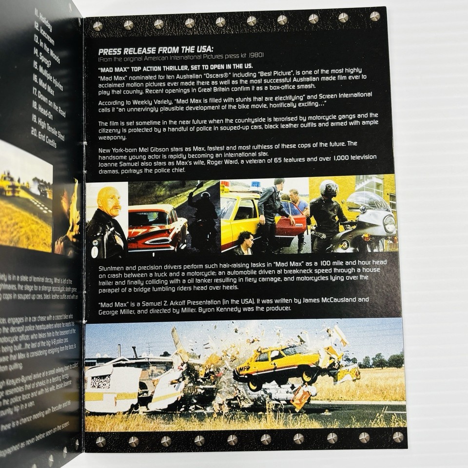 Mad Max Collectors Edition DVD Region 4 PAL Tracked Postage Cardboard ...