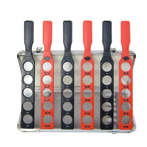 For Pediatric Eye Exam Lens Rack with 6 Bars and 30 Lenses in Durable ...