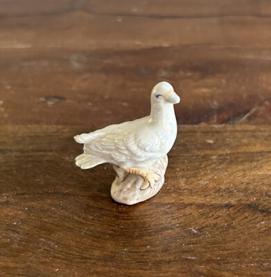 Mini Seagull White Bird Ceramic Figurine Small Bird | eBay