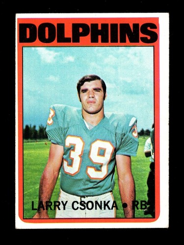 1972 TOPPS #140 LARRY CSONKA DOLPHINS VG LIGHT CREASE | eBay