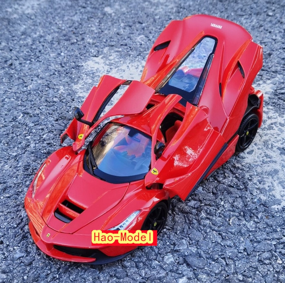 Bburago 1:18 Ferrari Laferrari Alloy Diecast Model Car Toys Collection ...