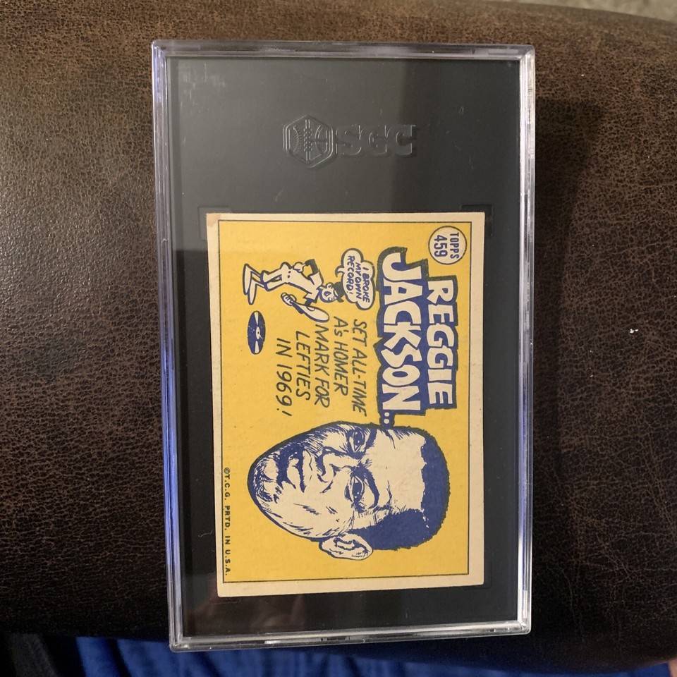 1970 Topps #459 Reggie Jackson All-Star SGC 5 EX—2nd Year! | eBay