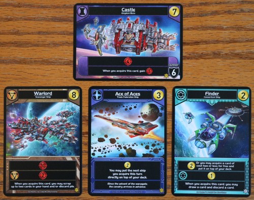Star Realms Gen Con 2022 Promo Set Castle Warlord Ace of Aces Finder ...