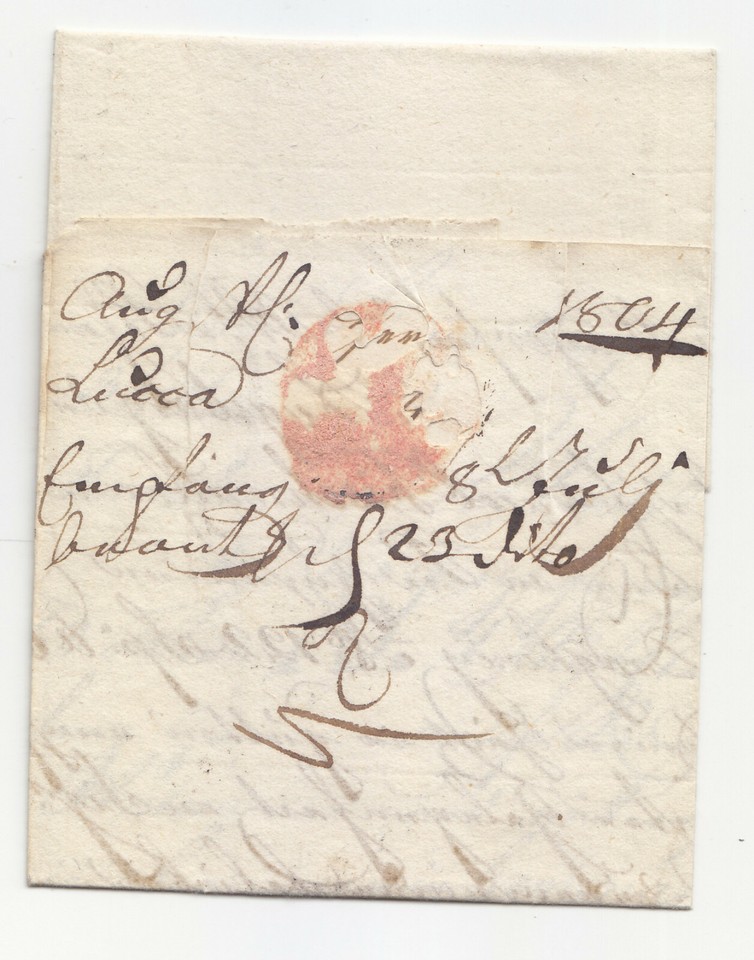 HH265-INCOMING Mail-Pref.ausburg X Innichen 1804 | eBay