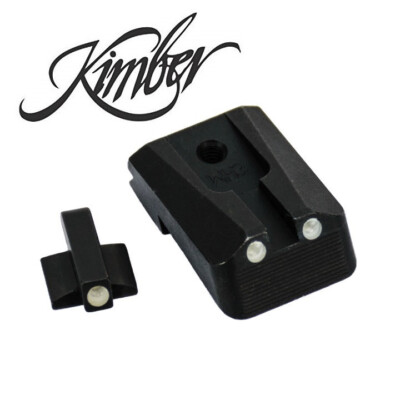 Kimber 1911 Tactical Wedge Fixed Night Sight Set Tritium ML11219 ...