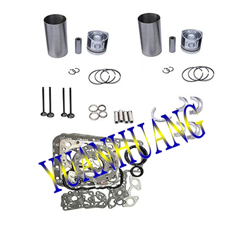 2AB1 Overhaul Rebuild Kit for Isuzu Engine Tractor TS2100 TS2200 TS2205 ...