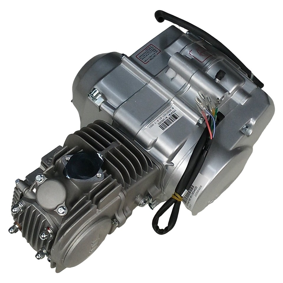 Lifan 125cc 4-Stroke Semi-Auto Engine Assembly Compatible for 125cc ...