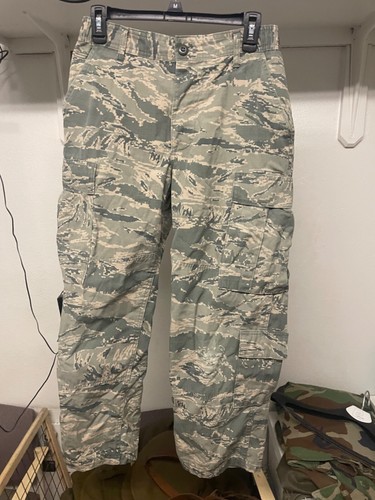 Air Force Military Surplus ABU Tiger Stripe Camo Ripstop Pants Trousers ...