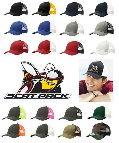 SCAT PACK Challenger Charger Dart Snapback Trucker Style Hat Cap Ad2 | eBay