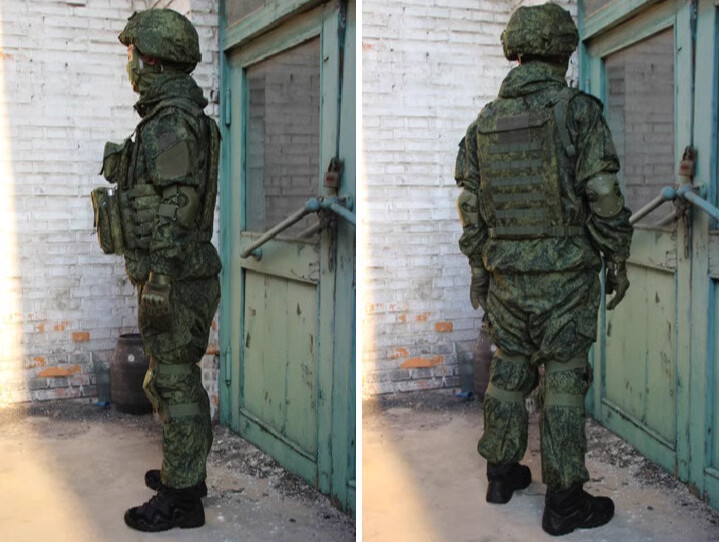 Tactical Russian 6B46 Vest Airborne Soldiers EMR Little Green Man ...